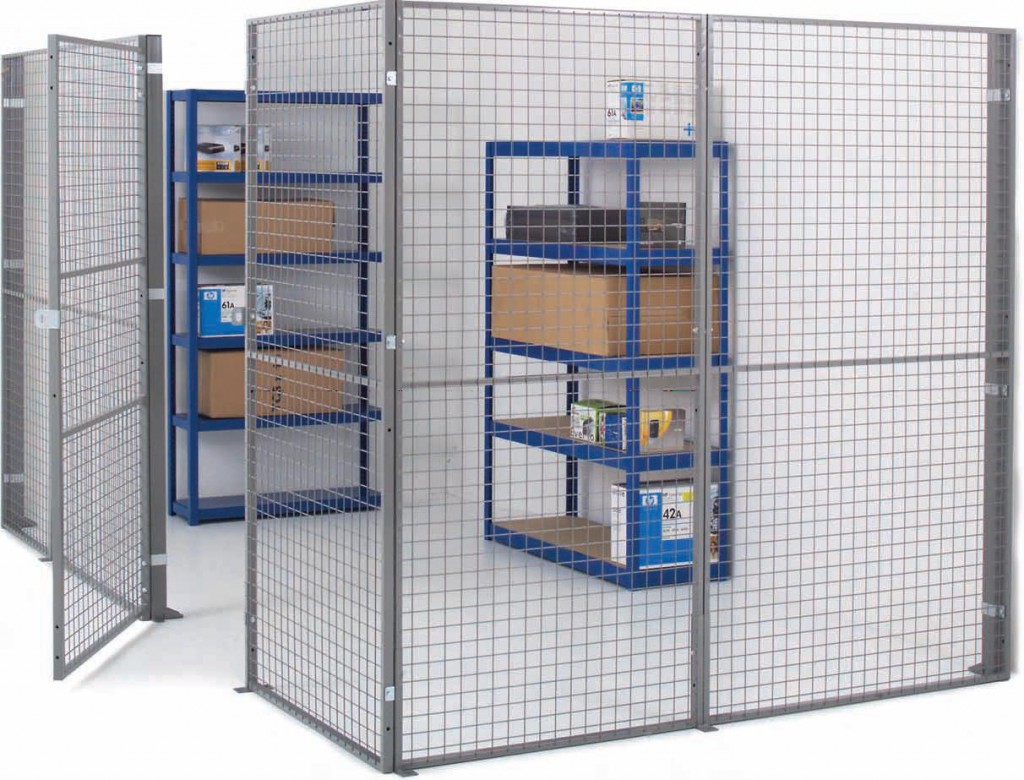 Mesh Partitioning Modular Industrial - Mezzanine Floors